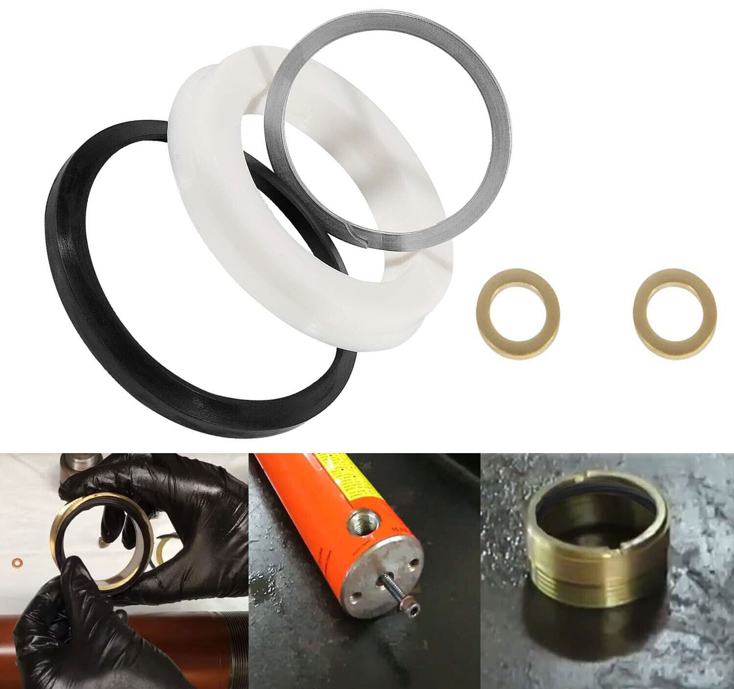 420576 Hydraulic Ram Seals Rebuild Kit Fits 10 Ton Cylinder Power Team ...