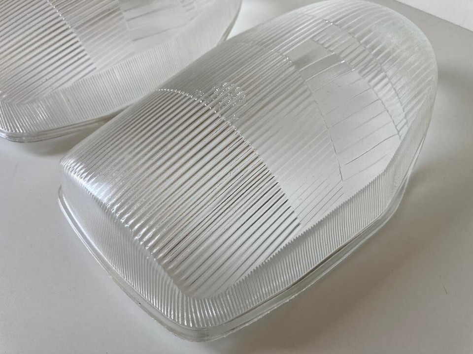 Headlight Glass Right + Left Diffuser For Mercedes W108 W109 W111 W112 ...