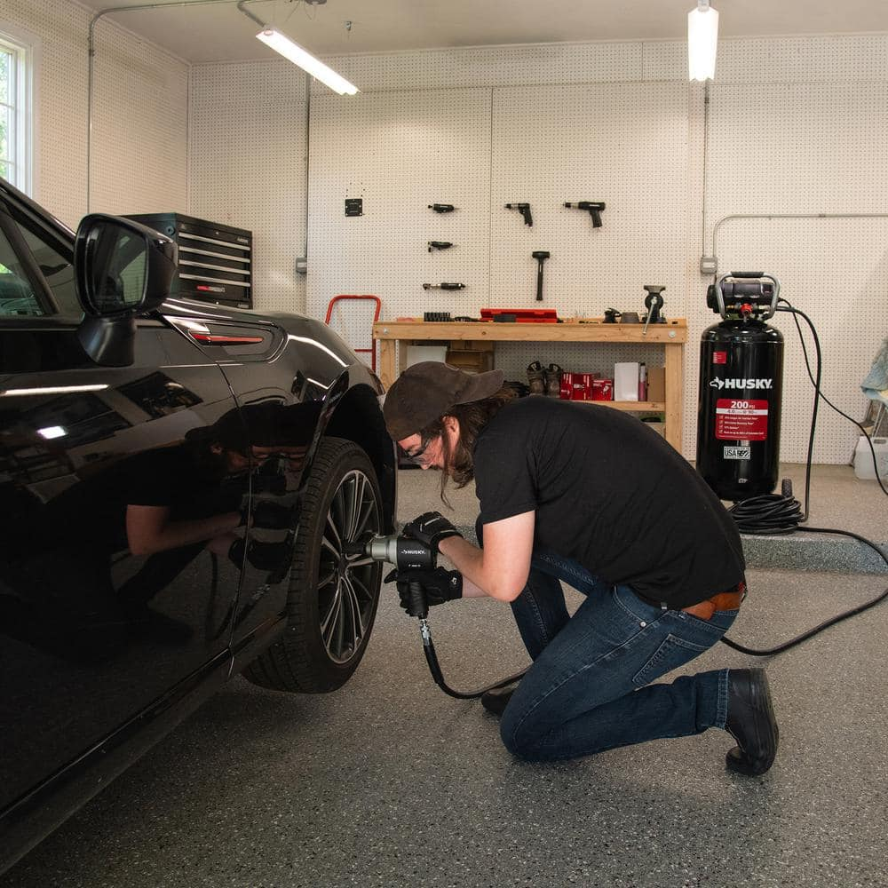 20 Gal. 200 PSI Oil Free Portable Vertical Electric Air Compressor | eBay