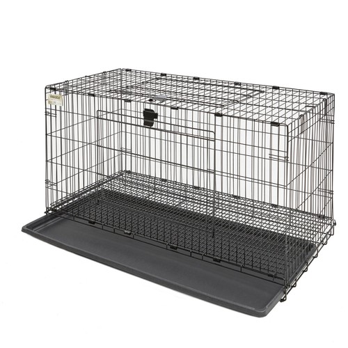 37 Inch Black | Midwest Wabbitat Folding Rabbit Cage
