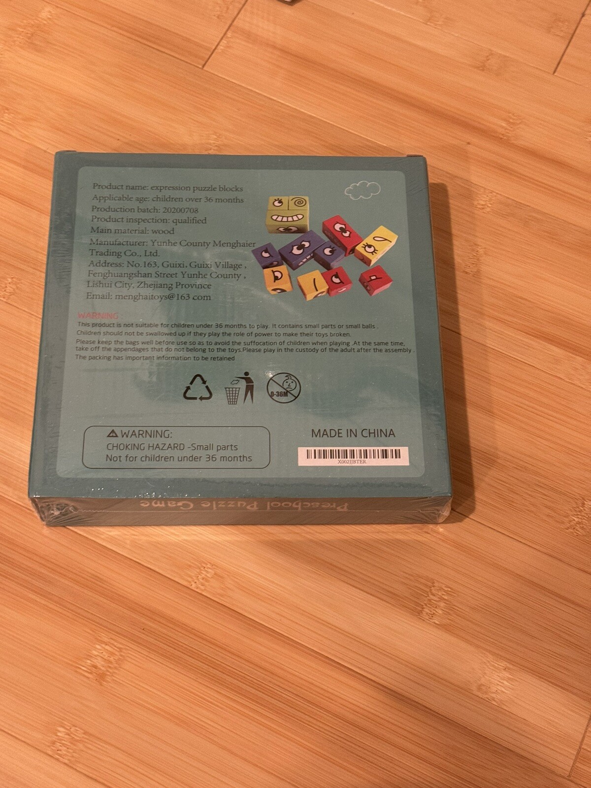 Expression Puzzle Building Blocks Preschool Puzzle Game Challenge New ...