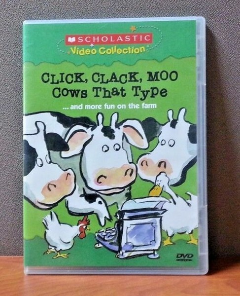 Click Clack Moo Cows That Type &more Fun on The Farm.good DVD ...