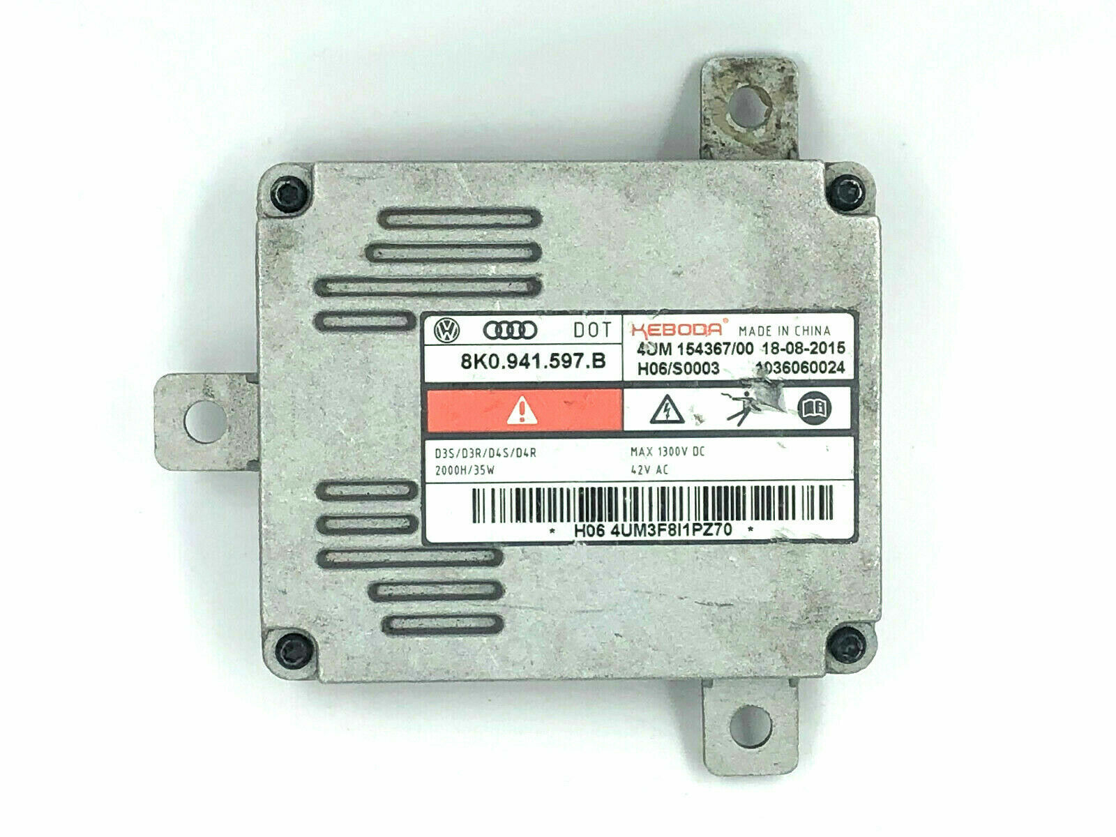 OEM Audi / VW 8K0941597 Xenon HID Headlight Ballast Module & D3S Bulb ...