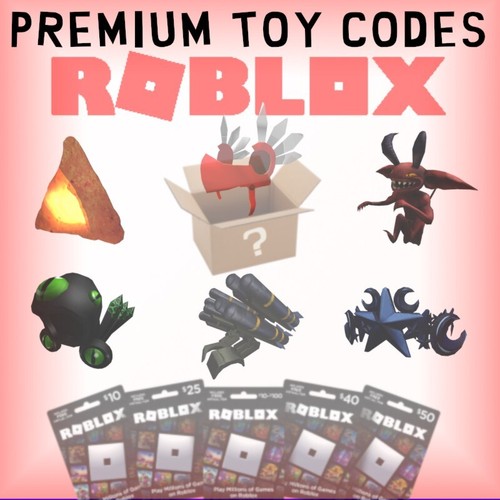 ROBLOX PREMIUM Exclusive Virtual Item Toy Code LIMITED🔥 [24/7 INSTANT DELIVERY] | eBay