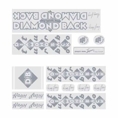 Diamond Back - Harry Leary Turbo DB decal set - chrome | eBay