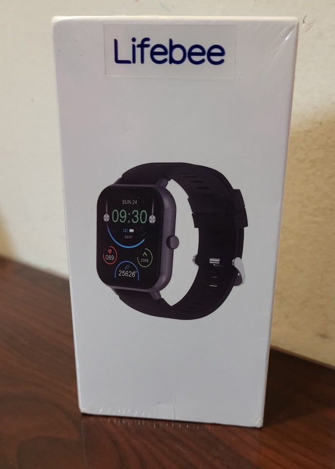 * NEW BOXED * LIFEBEE SMARTWATCH FITNESS TRACKER 1.83 HD SCREEN BLUETOOTH | eBay