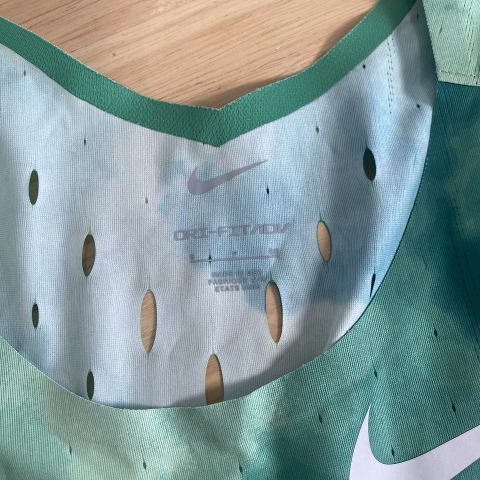 Nike Pro Elite Team Issued Running Singlet Made In USA Men's Small Dri ...