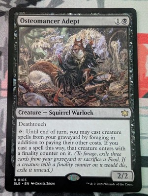 Osteomancer Adept Bloomburrow Regular - NM #103 MTG BLB | eBay