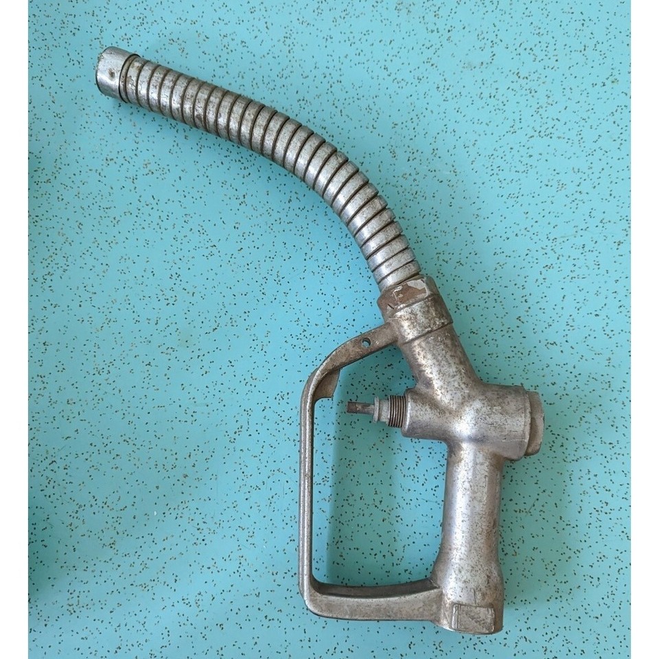 Vintage Service Station Equipment EMCO Sales Gas Pump Handle Flexible ...