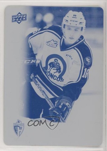 2019-20 Upper Deck CHL - Matthew Culling #147 Printing Plate Cyan /1 ...