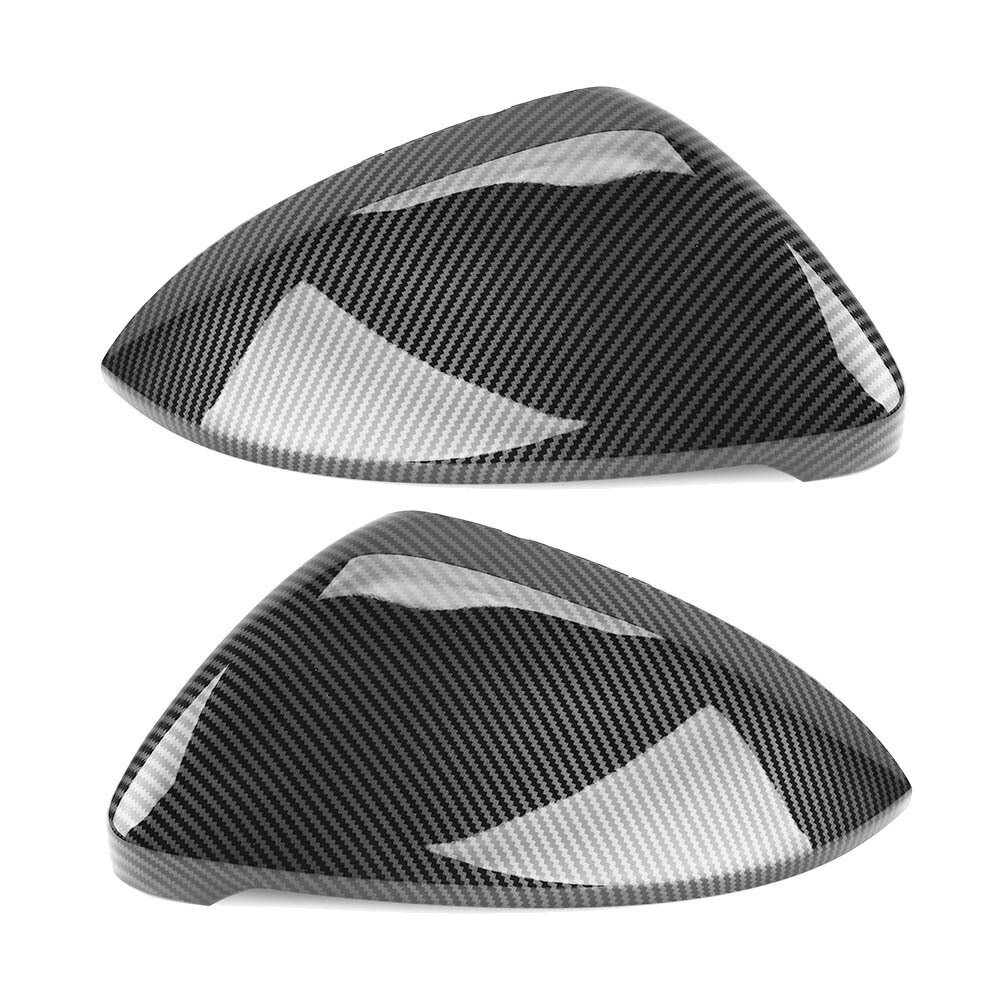 Car Carbon fiber Full Wing Mirror Cap Mirror Cover For VW Golf MK7 MK7 ...
