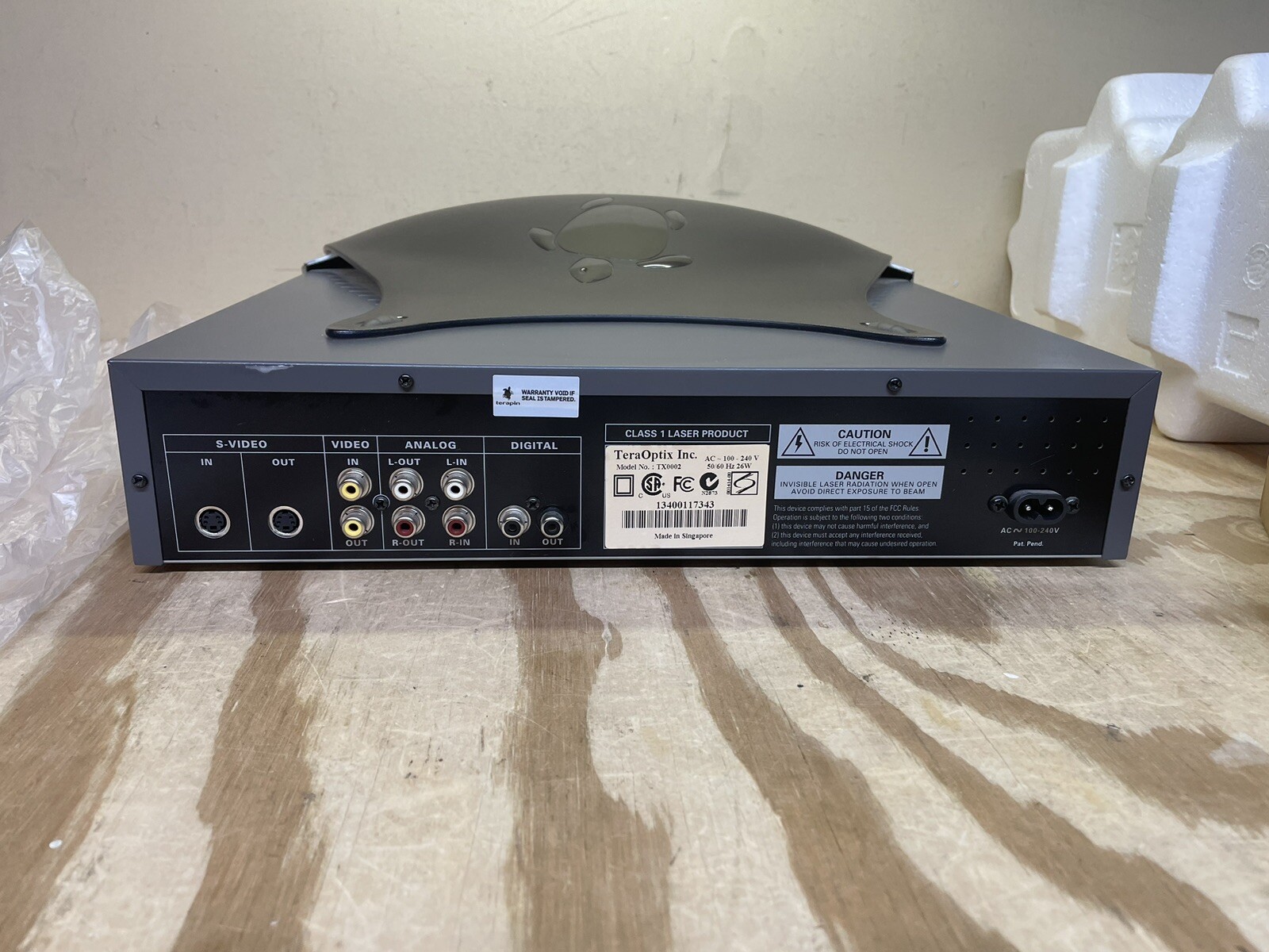 Terapin TX0002 TeraOptix CD Audio Video Recorder for sale online | eBay