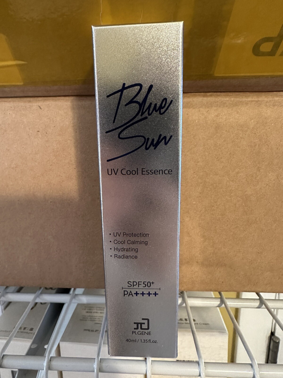 Pion-Tech PI.GENE Blue Sun UV Cool Essence SPF50+/PA++++ | eBay