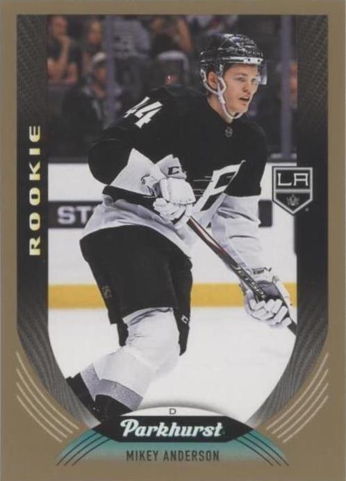 2020-21 Upper Deck Parkhurst - Rookies Mikey Anderson #305 Gold Border ...