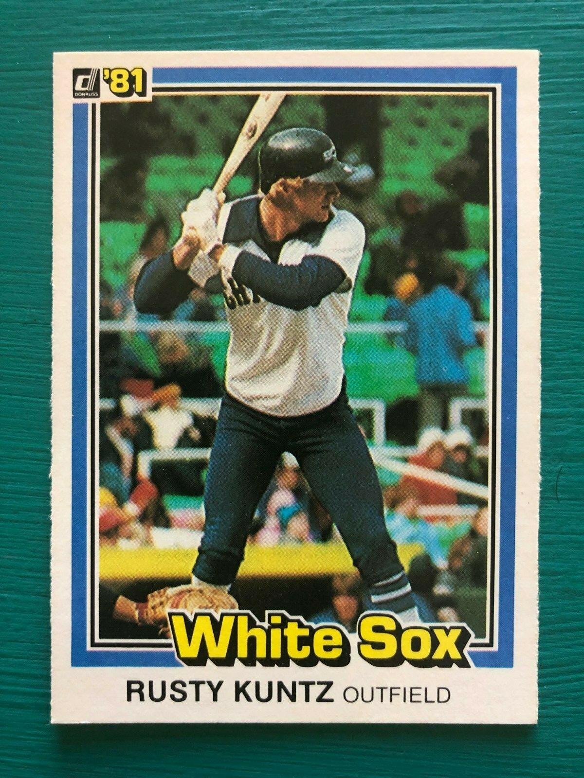 1981 Donruss RUSTY KUNTZ Baseball's Dirtiest Funniest Name Real Trading ...