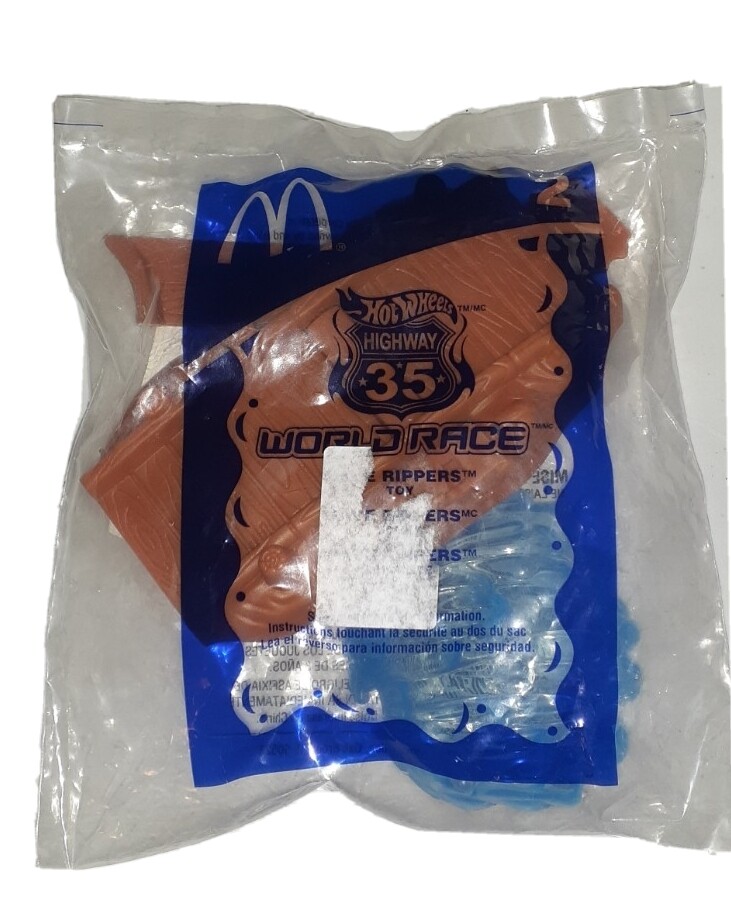 2003 Mcdonalds Hot Wheels Wave Rippers Highway 35 World Race #2 New ...