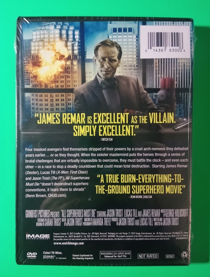 All SuperHeroes Must Die - Jason Trost, Lucas Till, Sophie Merkley ...