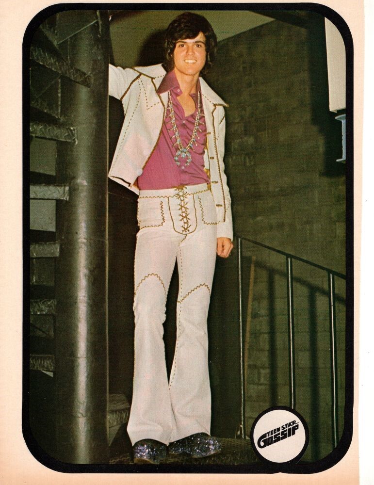 Donny Osmond full body pinup Teen Star Gossip magazine Brett Hudson ...