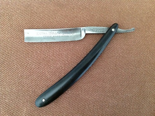 H Boker & Co Extra Hollow Ground No. 346 Straight Razor, Etched Face | eBay