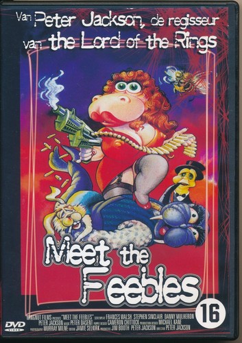 Meet the Feebles DVD Video EN & Dutch Subtitle 92 Mins 4:3 Full Frame ...