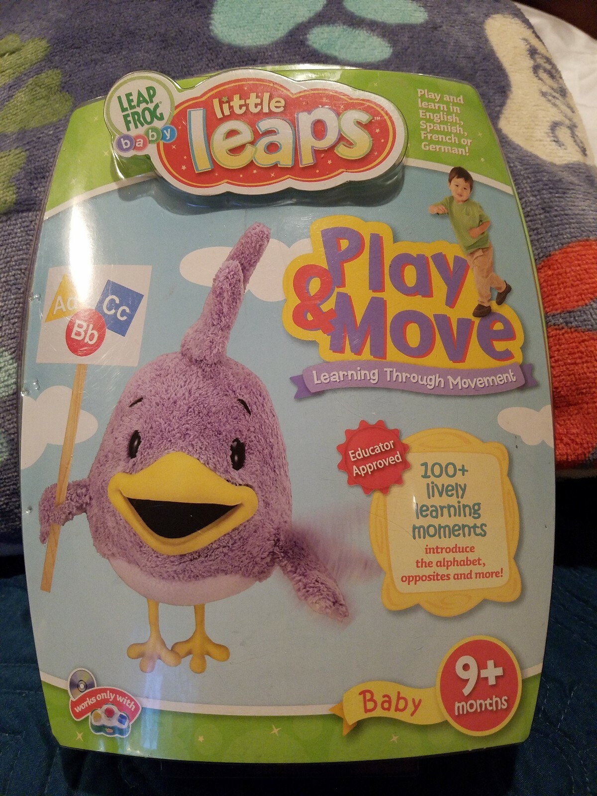 Leap Frog Baby Little Leaps Software Play and Move Game 9 Months for ...