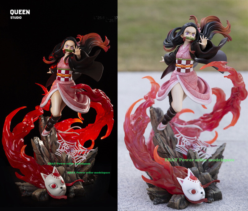 Queen Studio Demon Slayer Kamado Nezuko Resin Statue 1/6 Scale Figure ...