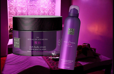 Rituals YOZAKURA Body Cream & Shower Gel set 💜 Summer 2024 BYE BYE | eBay
