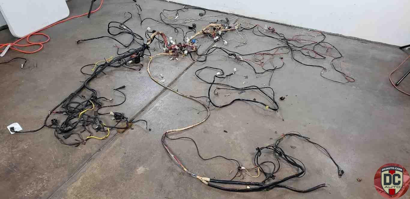 1984-1985 Porsche 944 Dashboard Wiring Harness, Damaged 94461200501 | eBay