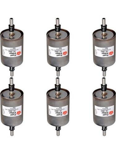 6 x Sakura In-Line Fuel Filter FS-2301 fits Seat Cordoba 1.6 6K1,6K2 i ...