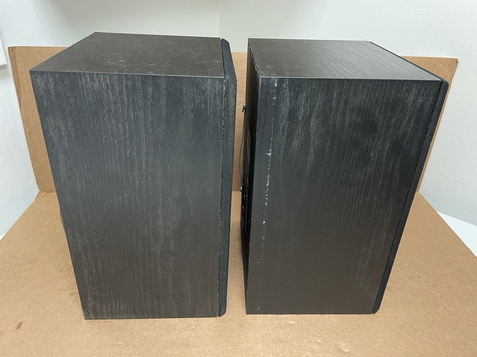 Bose Model 21 Main Stereo Compact Bookshelf Speaker System Pair Made in ...