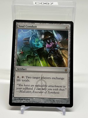 Soul Conduit Non-Foil Rare Artifact 158/175 MTG New Phyrexia LP | eBay