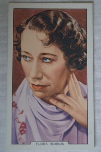 My Favourite Part 1939 WWII Era Gallaher Print Signed Card Flora Robson ...
