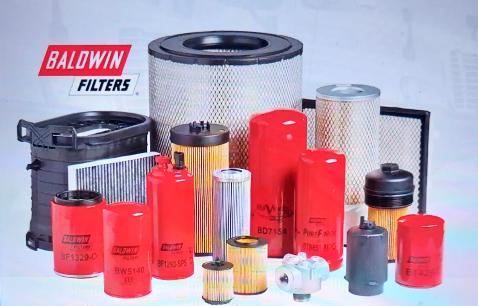 B7131 LF3828 NEW BALDWIN LUBE SPIN ON FILTER LOT OF 4. FREE SHIPPING ...