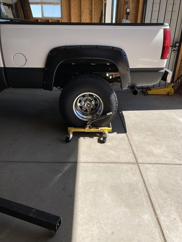 1300 lb Capacity Auto Car Wheel Dolly Self-Loading Vehicle Positioning ...