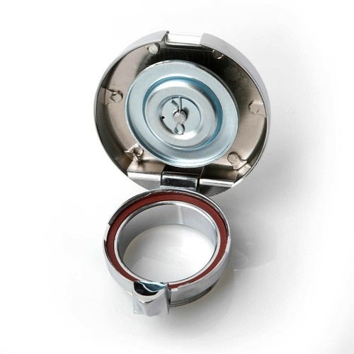 New OE Type Flip Top Chrome Gas Cap Fuel Tank Cap Triumph TR3 TR3A to ...