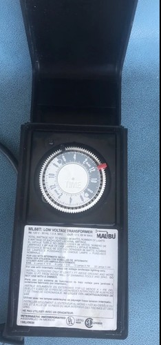 Intermatic Malibu ML88T Low Voltage Landscape Transformer Timer - | eBay