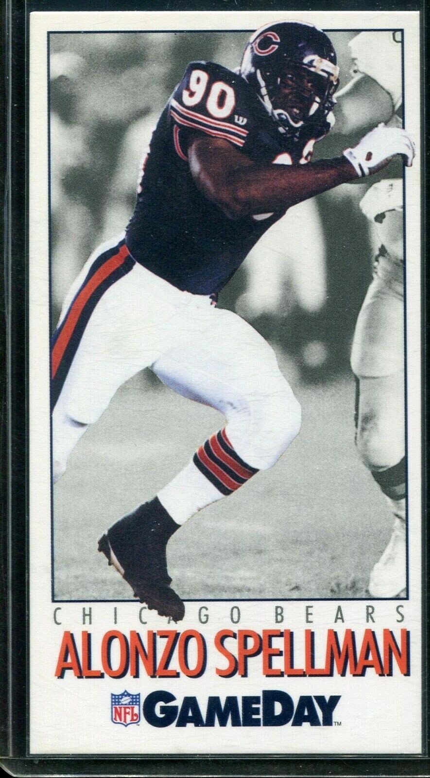 1992 Game Day Tall Boy Alonzo Spellman #39 Chicago Bears | eBay