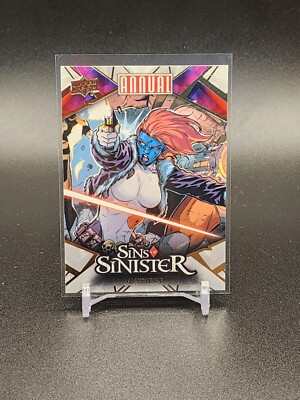 Mystique 2023-24 Upper Deck Marvel Annual #SS-7 Sins of Sinister | eBay