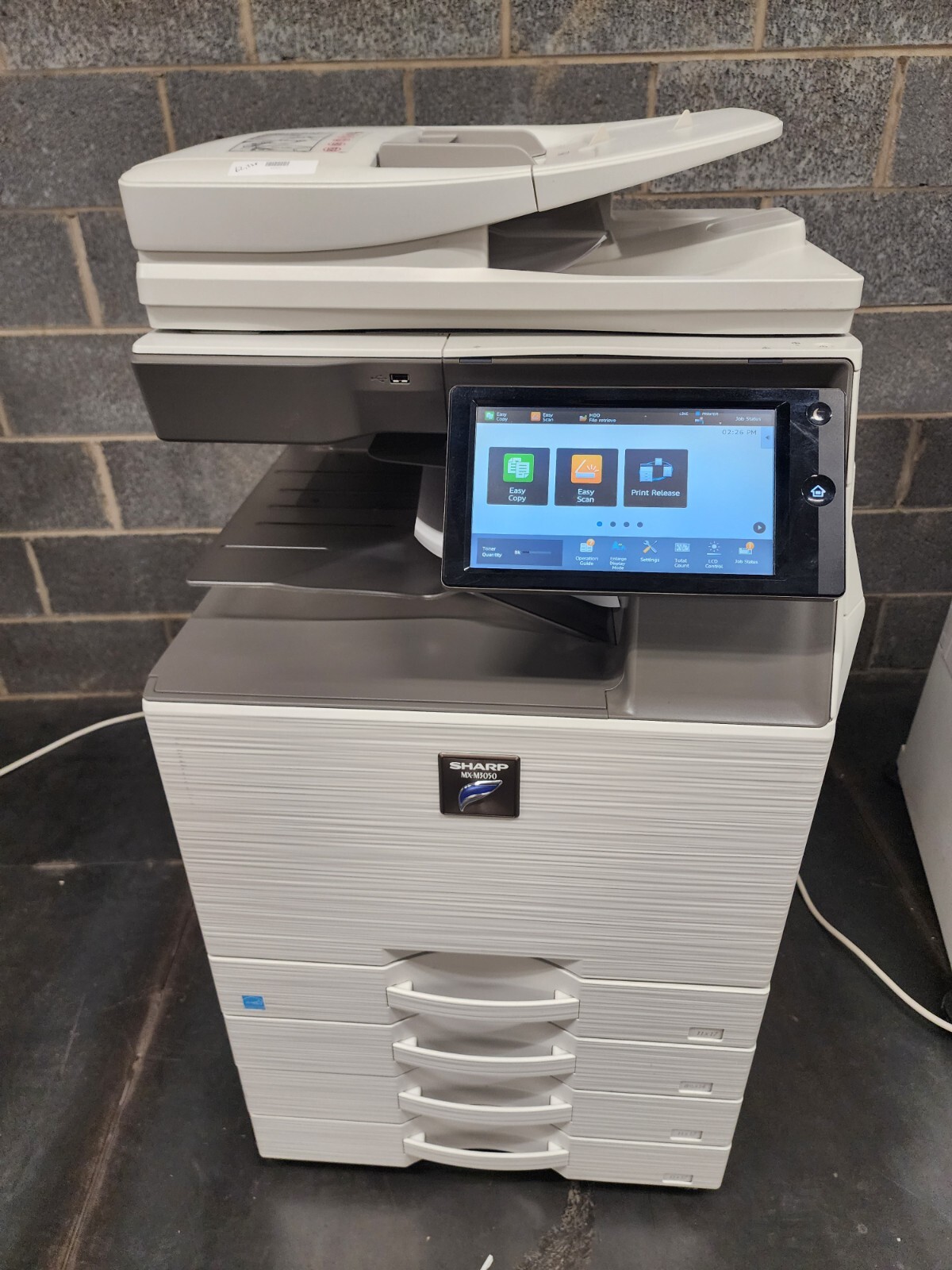 Sharp MX-M3050 Monochrome Multifunction Printer/Copier - 30 ppm LOW METER - 62K | eBay