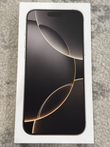 iPhone 16 Pro Max 256GB Natural Titanium UNLOCKED-SEALED | eBay