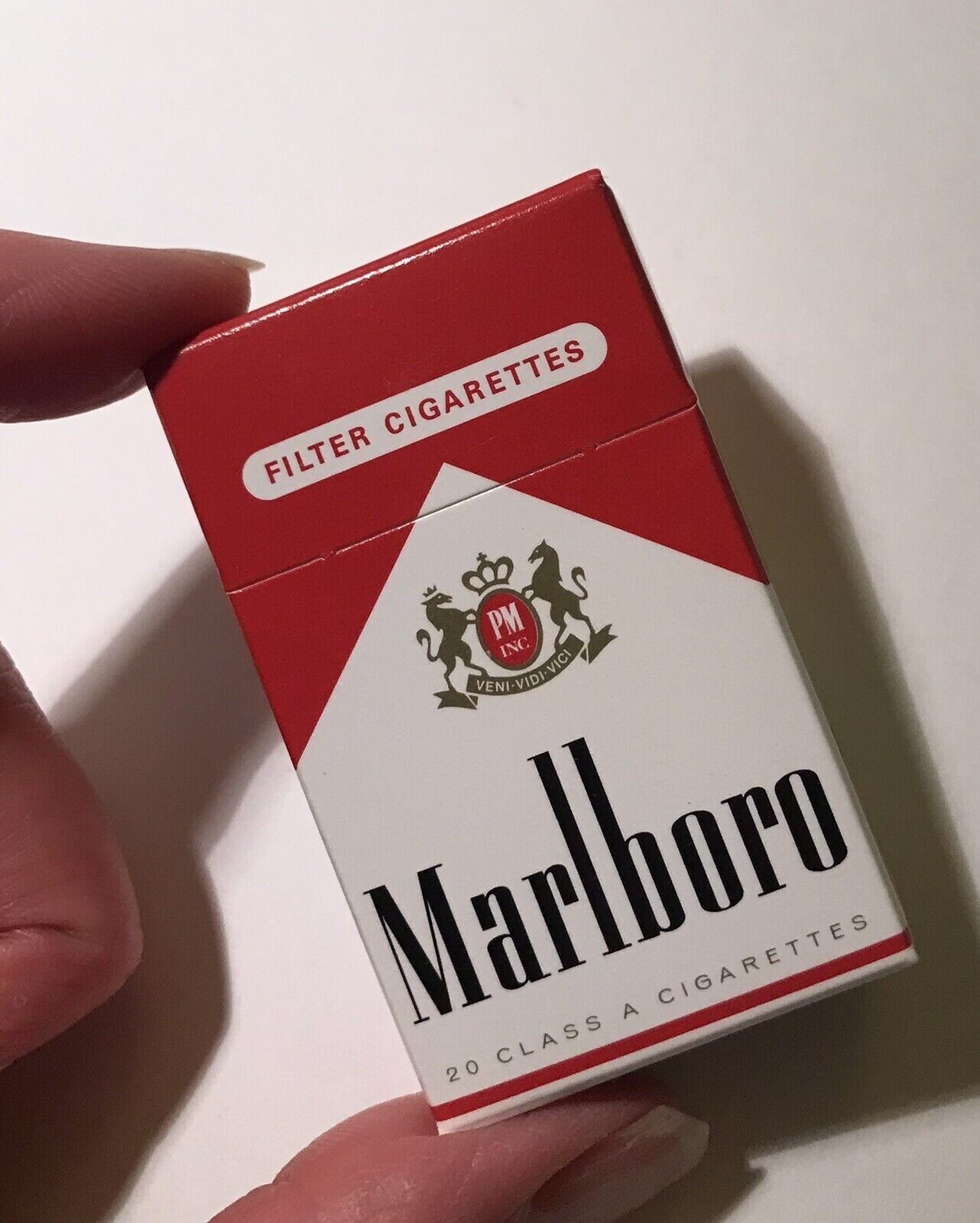 Vintage Mini Marlboro Match Box Red Cigarette Box - Unused New | eBay
