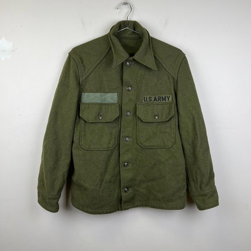 Vintage U.S. Army Wool Field Jacket Shirt 60s 70s | eBay