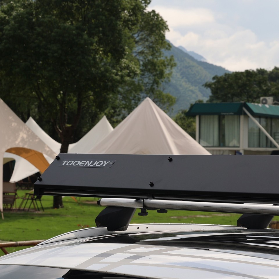TOOENJOY 59''x35''Roof Rack Cargo Carrier Basket Top Luggage Holder ...