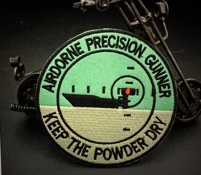 AIRBORNE PRECISION GUNNER "KEEP THE POWDER DRY" PATCH... | eBay