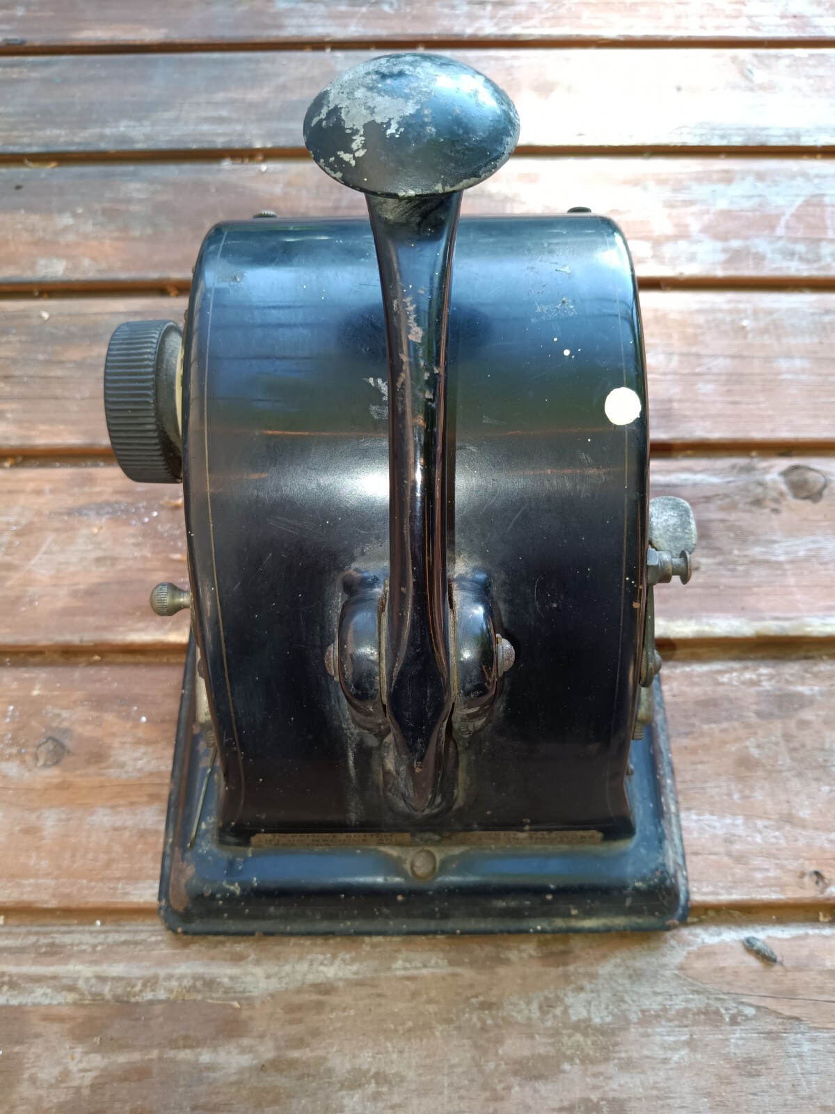 Antique GW Todd & Co Protectograph Mechanical Check Writer Model H USA ...