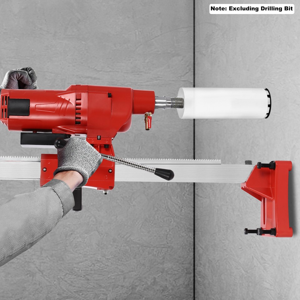 Diamond Core Drill Machine Concrete Core Drill Rig 4250W 500RPM Rust ...