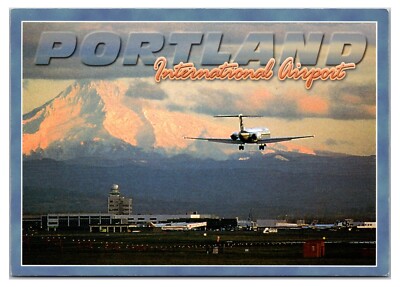 VTG 1990s - Portland International Airport- Portland, Oregon Postcard ...