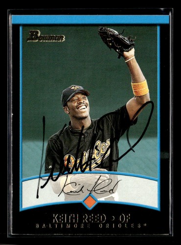 Keith Reed signed auto 2001 Bowman #358 card | eBay