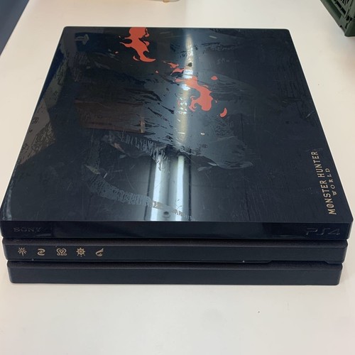 PS4 Pro Console System MONSTER HUNTER WORLD LIOLAEUS EDITION Console ...