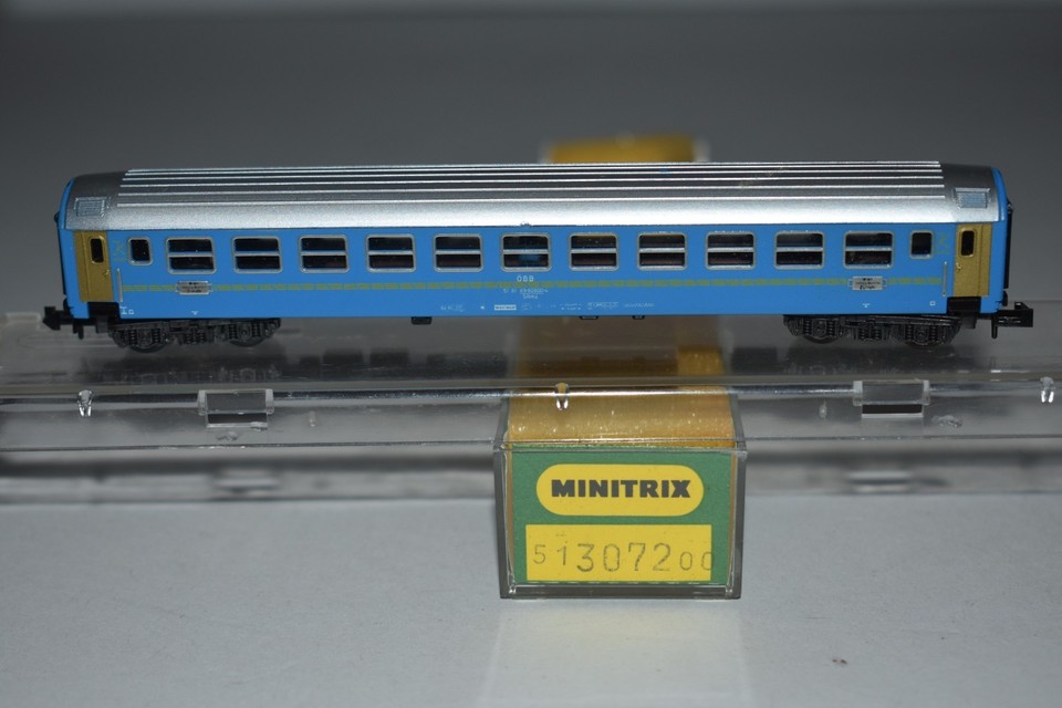 N Scale Minitrix 51307200 OBB Passenger Coach Car C55403 | eBay